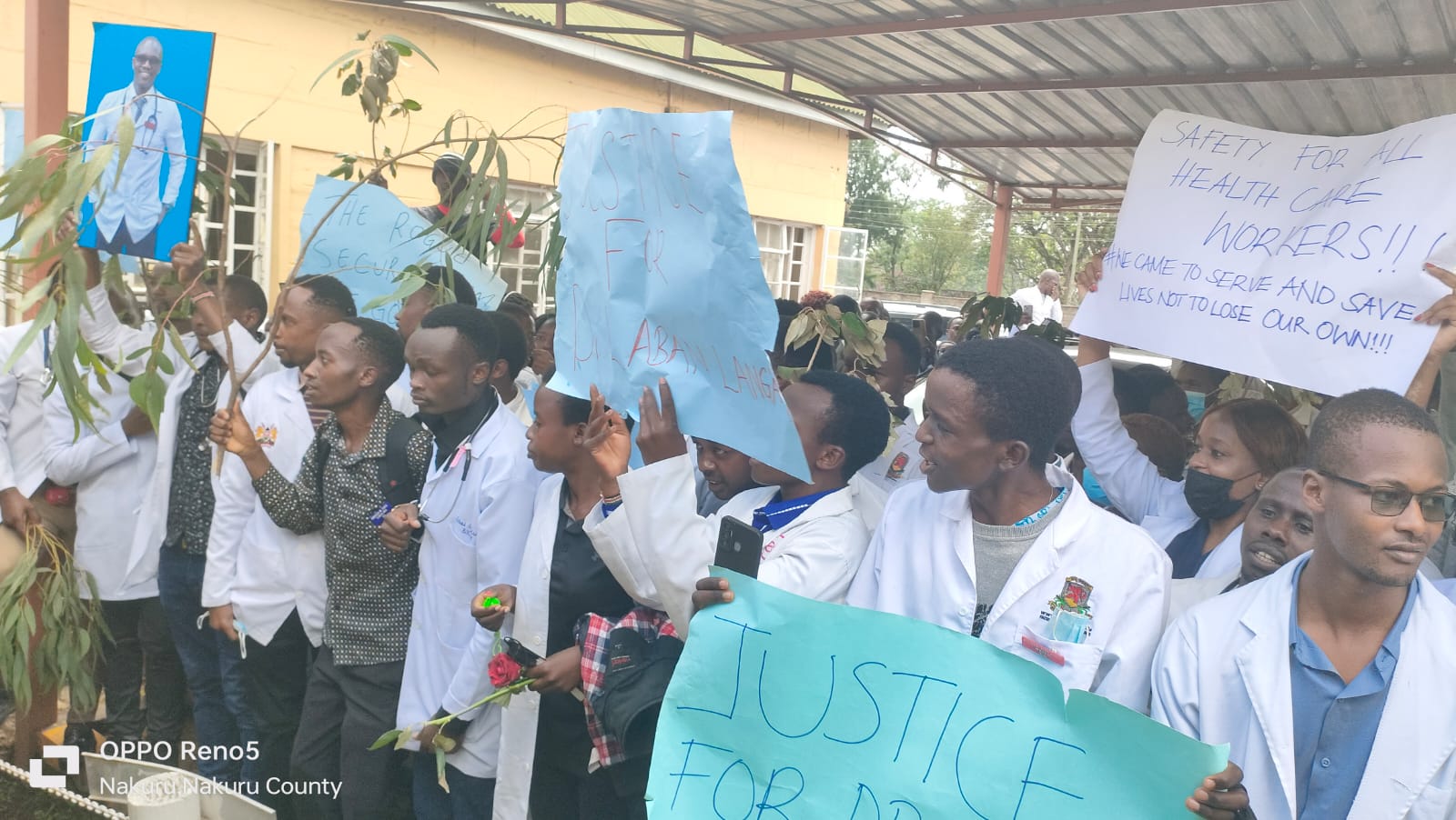 KMPDU Holds a Peaceful Procession in Nakuru to Demand for Speedy ...